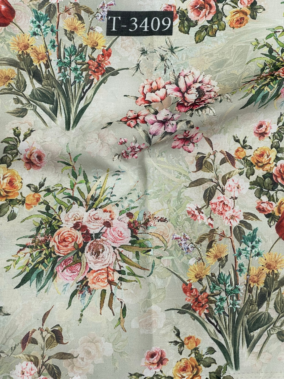 Linen Floral Print – The Wardrobe Fabrics