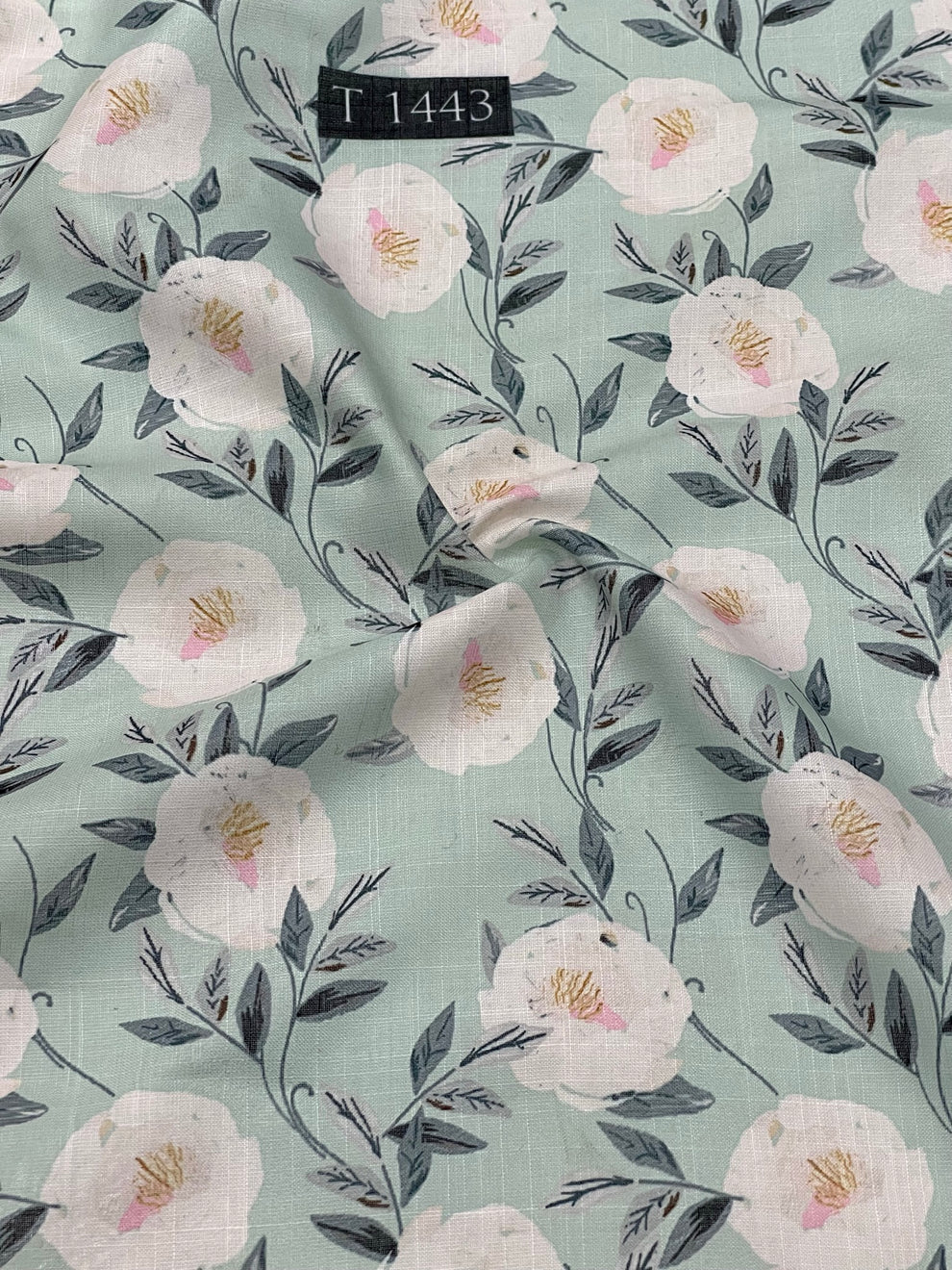 Linen Floral PRINT – The Wardrobe Fabrics