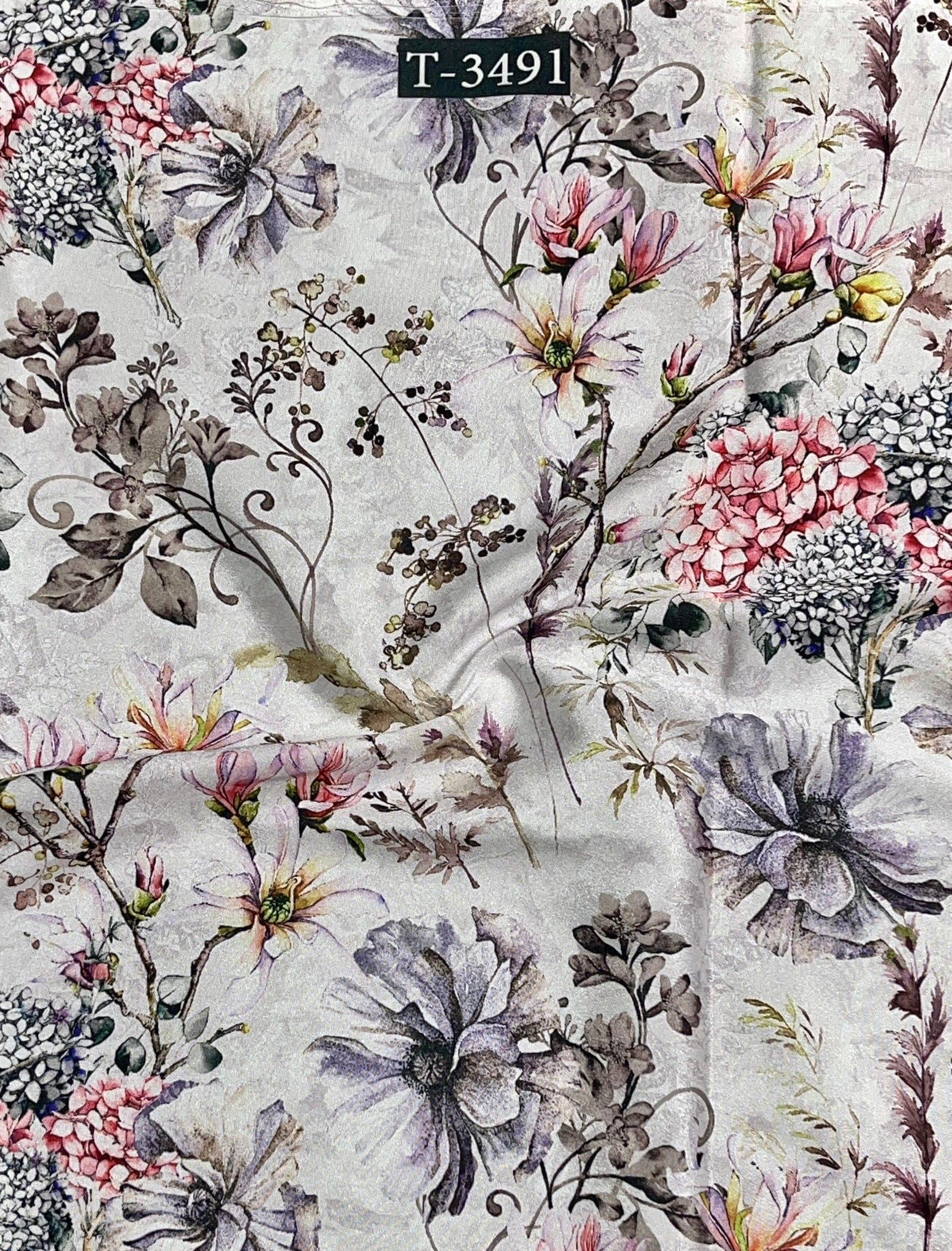 Crepe Flower Print Collection – The Wardrobe Fabrics