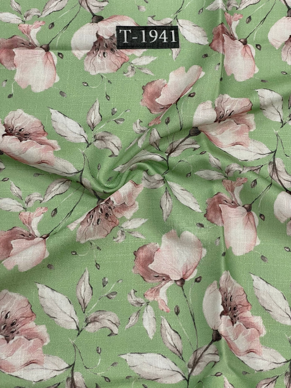 Linen FLORAL PRINT – The Wardrobe Fabrics