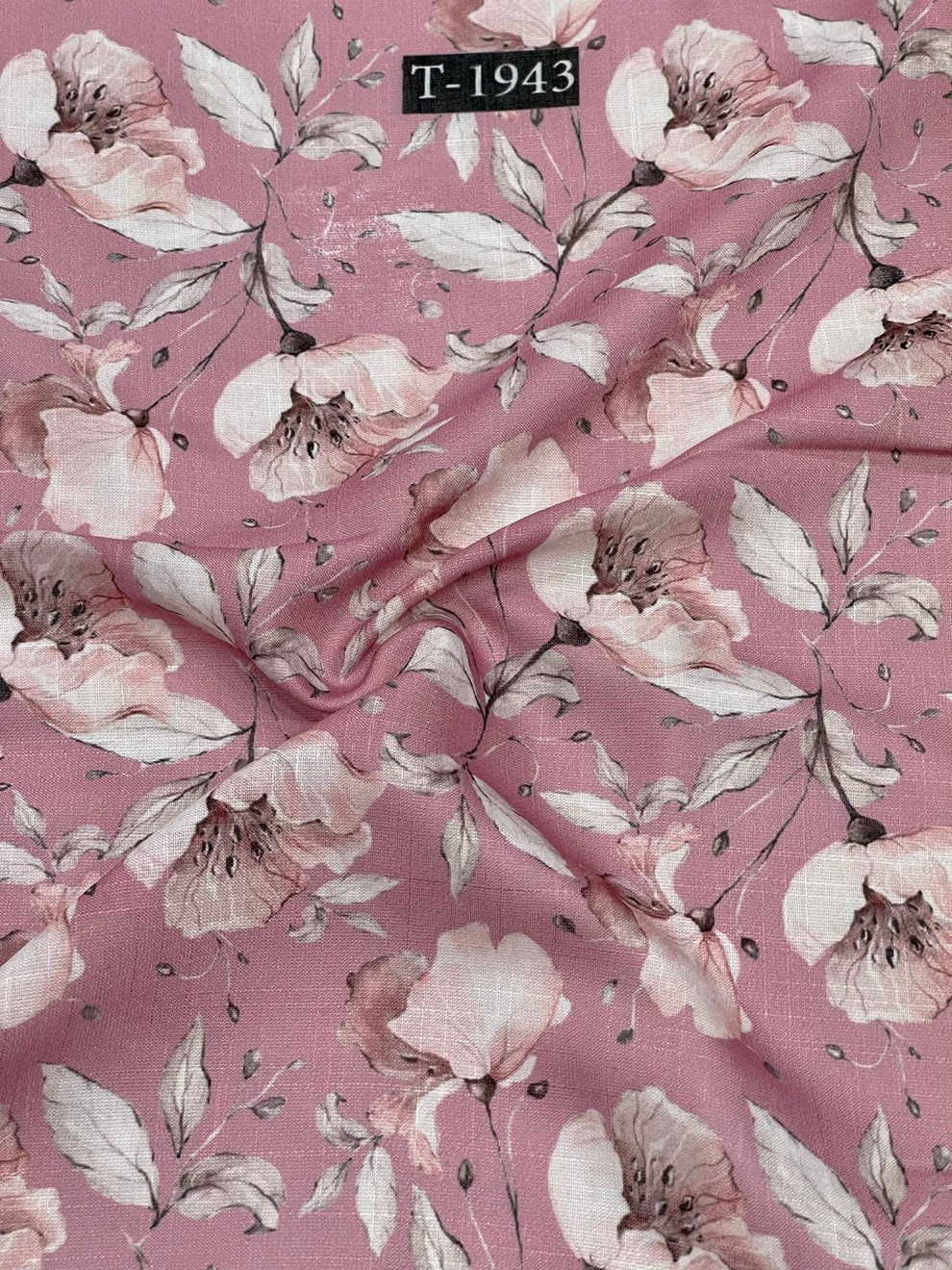 Linen FLORAL PRINT – The Wardrobe Fabrics