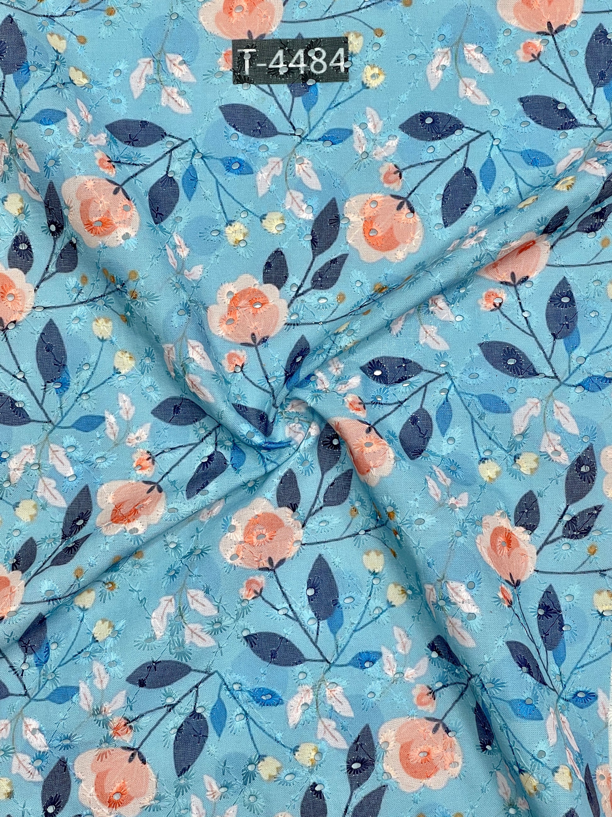 Beautiful Floral Printed Cotton Hakoba The Wardrobe Fabrics