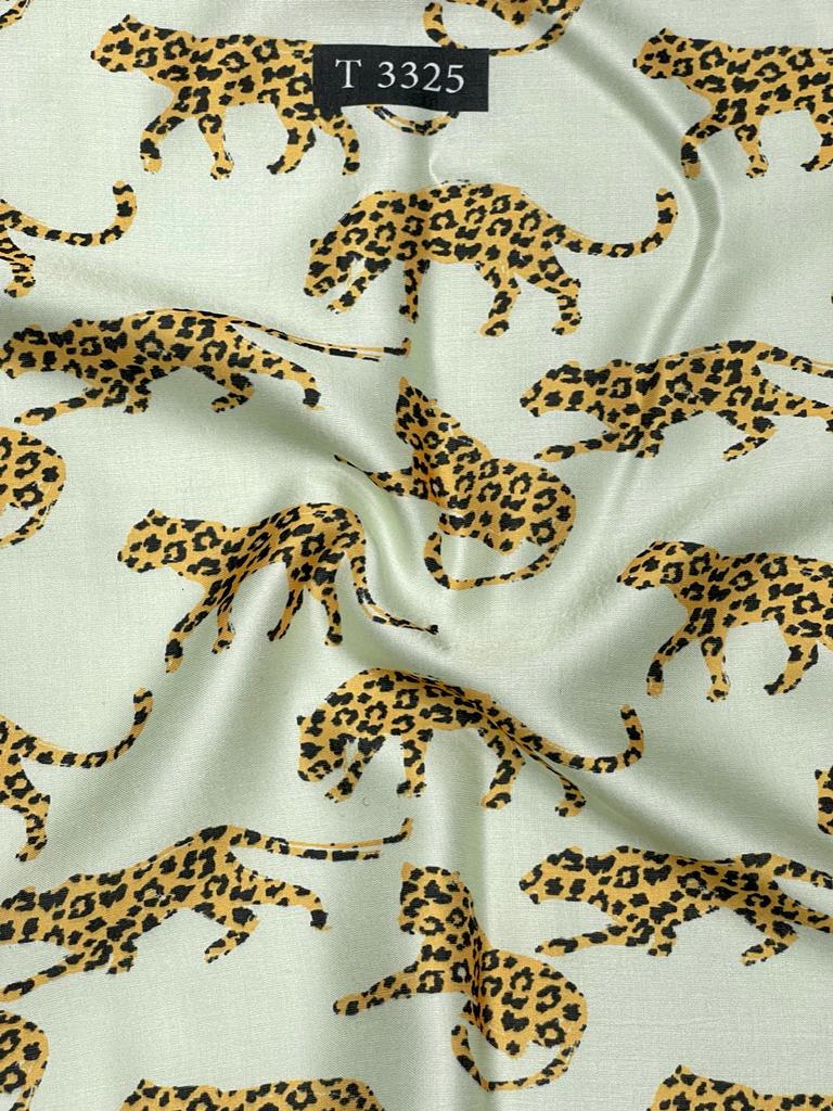 Modal Satin Animal Prints Collection – The Wardrobe Fabrics