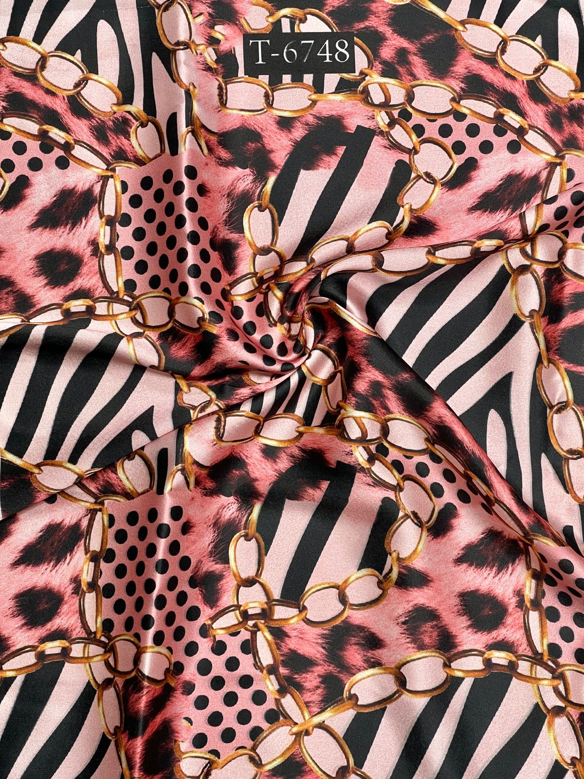 CHAIN PRINTS ON JAPAN SATIN – The Wardrobe Fabrics