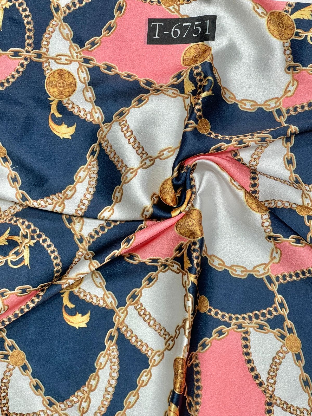 CHAIN PRINTS ON JAPAN SATIN – The Wardrobe Fabrics