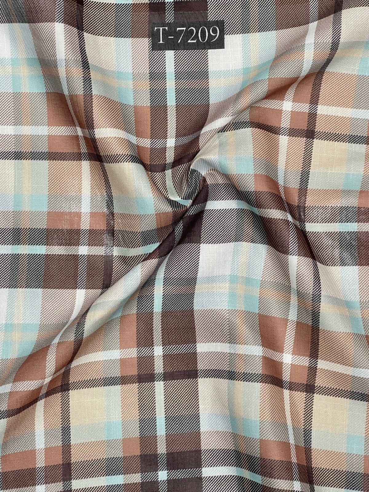 Checks Prints Collection On Linen – The Wardrobe Fabrics