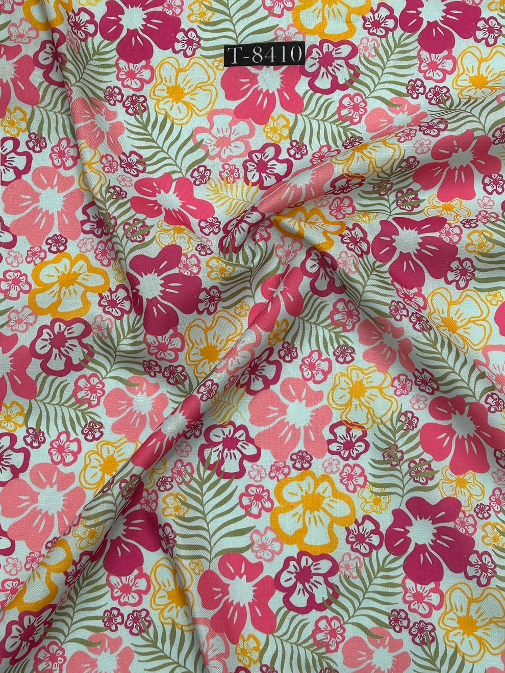Floral Swiss Linen – The Wardrobe Fabrics